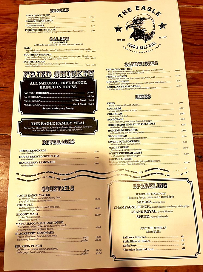 This menu isn't just a list—it's a roadmap to happiness. Southern classics reimagined with Ohio heart.