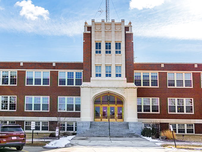 Cowan Hall at MSU-Northern stands as a testament to education's importance in this community, bringing youthful energy to this retirement haven.