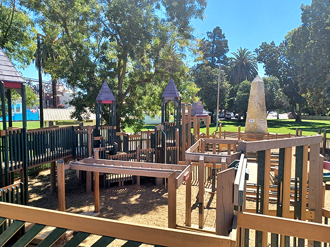 Dorada Park's playground isn't just for kids&mdash;it's where grandparents rediscover the joy of watching little ones create memories in California sunshine.