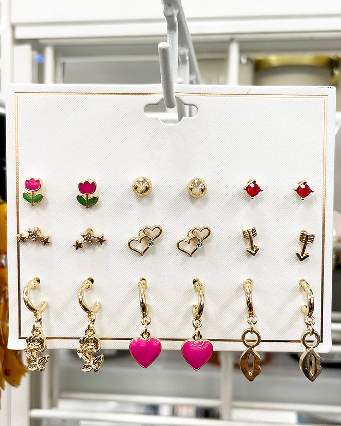 Tiny treasures that make big statements. From delicate flowers to playful hearts, these earrings deliver Fifth Avenue style at Main Street prices.