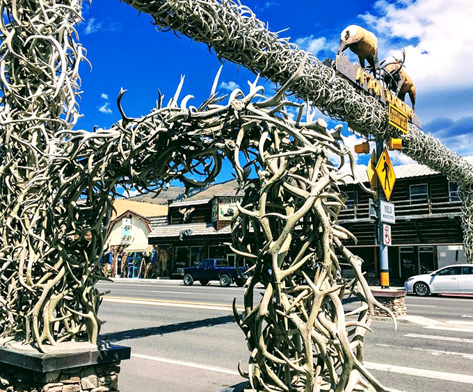 The world's largest elkhorn arch isn't just a photo op&mdash;it's 3,000 pieces of Wyoming's wild spirit woven into downtown's gateway.