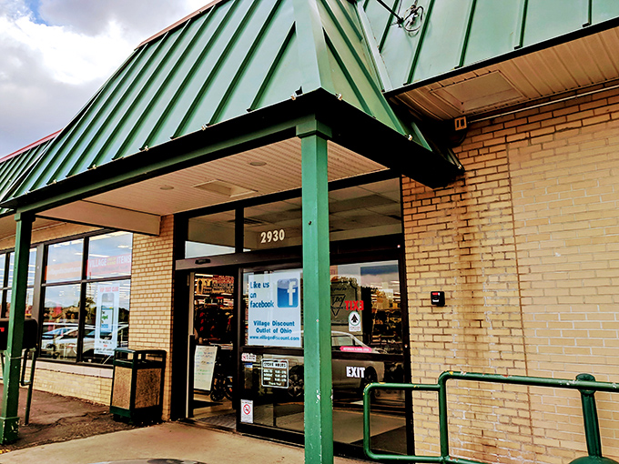 The entrance to wonderland isn't through a wardrobe&mdash;it's through these glass doors where adventures in affordability await.