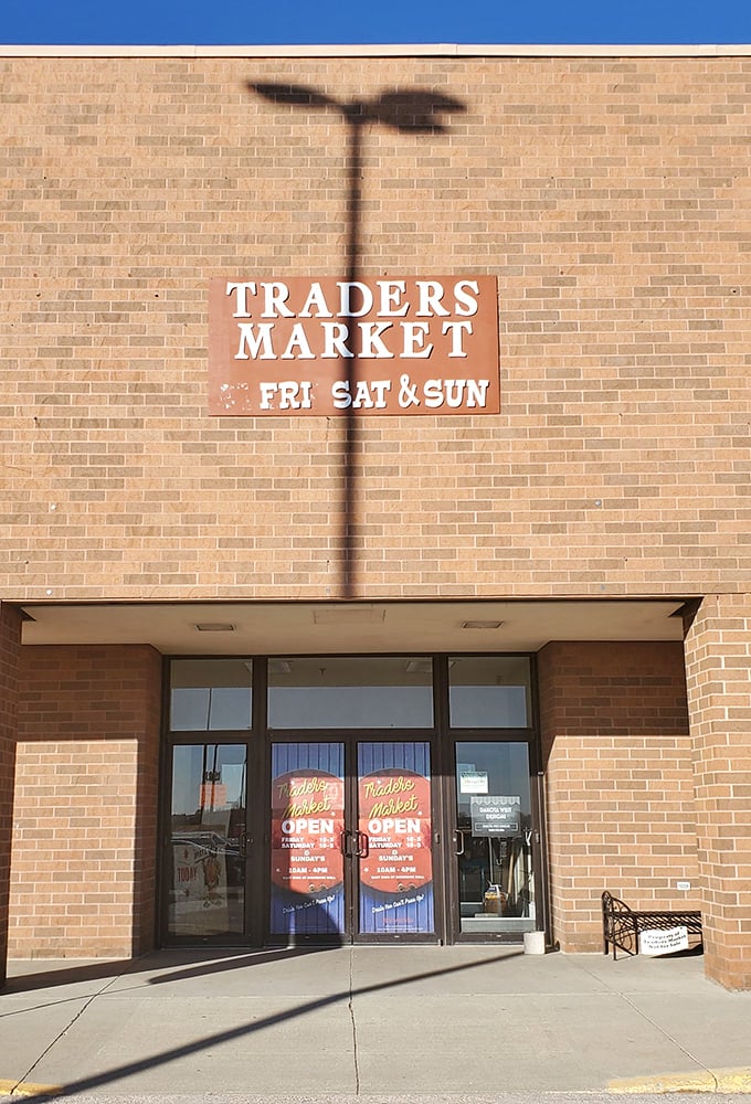 The entrance beckons with promises of weekend adventures &ndash; Friday, Saturday, and Sunday, the holy trinity of bargain hunting.