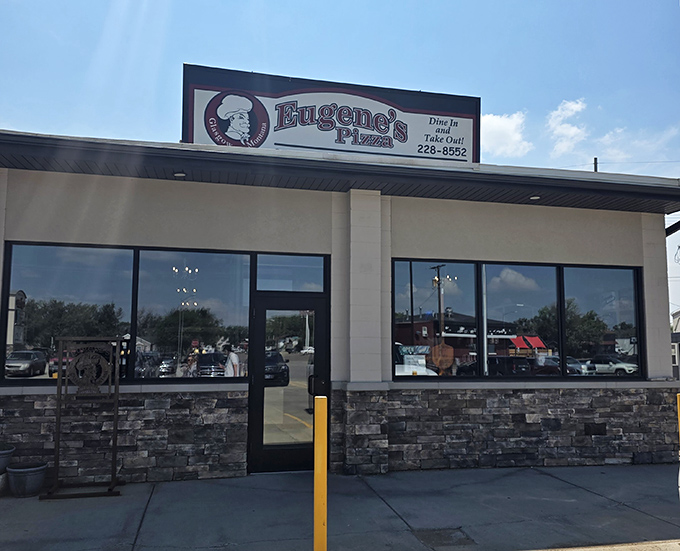 Eugene's Pizza has been the town's go-to comfort food headquarters for generations, serving slices that inspire fierce loyalty.