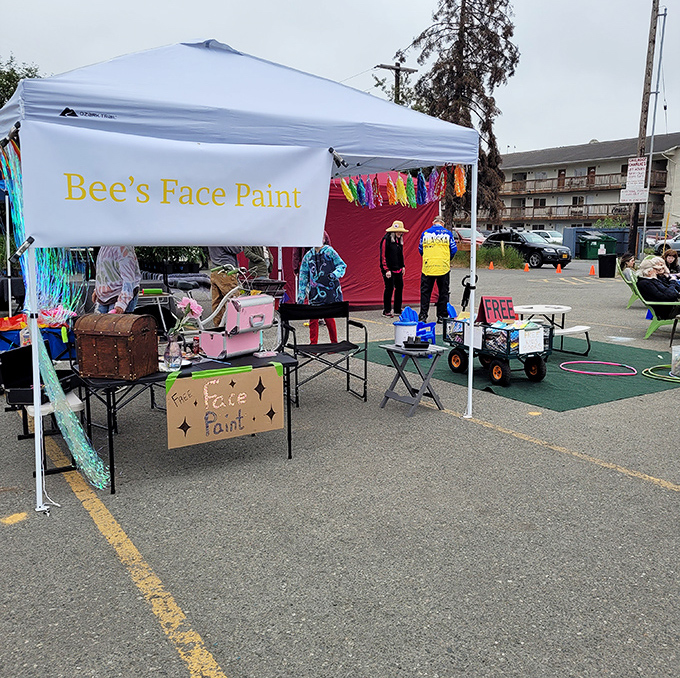 At Bee's Face Paint, childhood dreams take colorful form. Because in Alaska, even face painting comes with extra imagination.