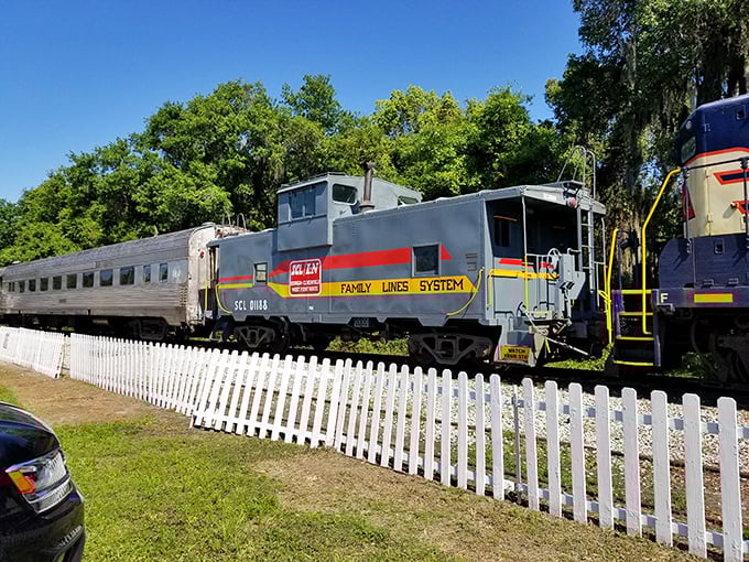History on wheels: The Family Lines caboose and vintage passenger car offer a glimpse into Florida's railroad past, when cabooses were more than just expressions.