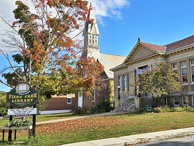 The Fiske Free Library combines architectural grandeur with small-town warmth&mdash;where knowledge is free and the building itself is a lesson in timeless design. 