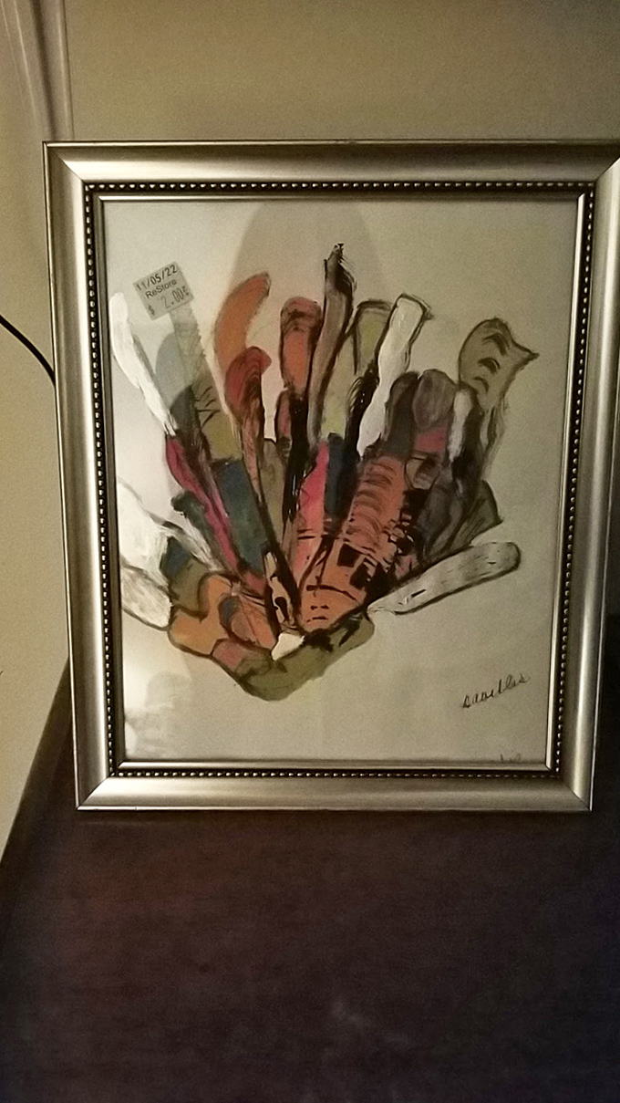 One person's abandoned art project is another's conversation piece. At these prices, you can afford to be an eccentric collector.