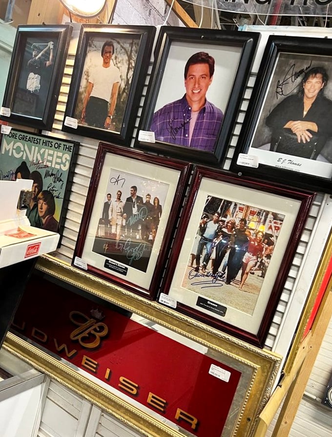 Celebrity signatures frozen in time &ndash; these autographed photos aren't just memorabilia; they're windows into pop culture moments we all remember fondly.