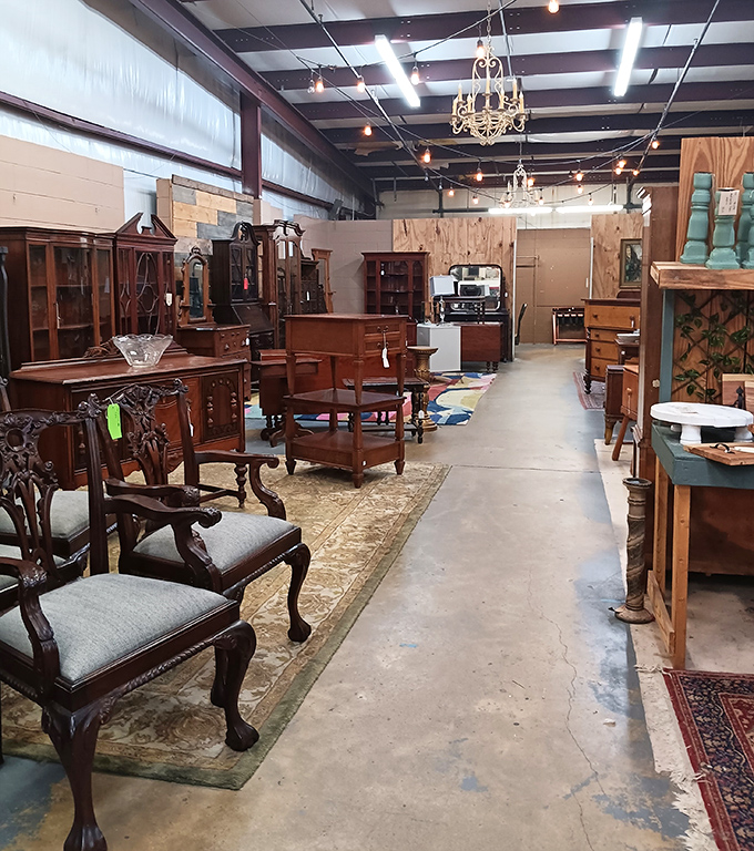 Elegant wooden furniture with the kind of craftsmanship that makes modern assembly-required pieces hang their particleboard heads in shame.