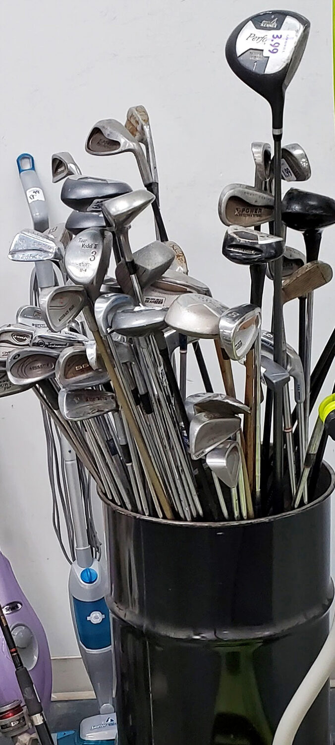 Someone's abandoned golf dreams could become your ticket to finally breaking 100 on the back nine.