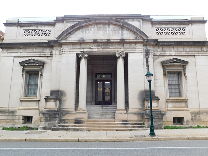 This neoclassical gem from 1900 stands as a testament to Hagerstown's commitment to preserving its architectural heritage while serving the community.