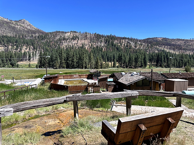 Grover Hot Springs &ndash; where Mother Nature's hot tub meets panoramic mountain views. Soaking here makes fancy spa treatments seem like washing your face with a paper towel.