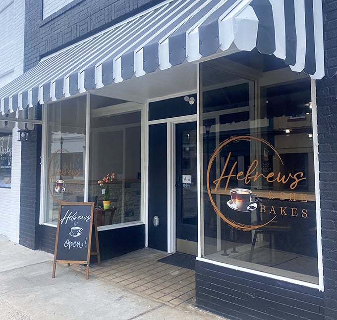 Hebrews Coffee & Bakes: That striped awning isn't just decoration&mdash;it's a beacon for caffeine-seekers. Inside awaits the kind of pastries that make diets suddenly seem like terrible ideas.