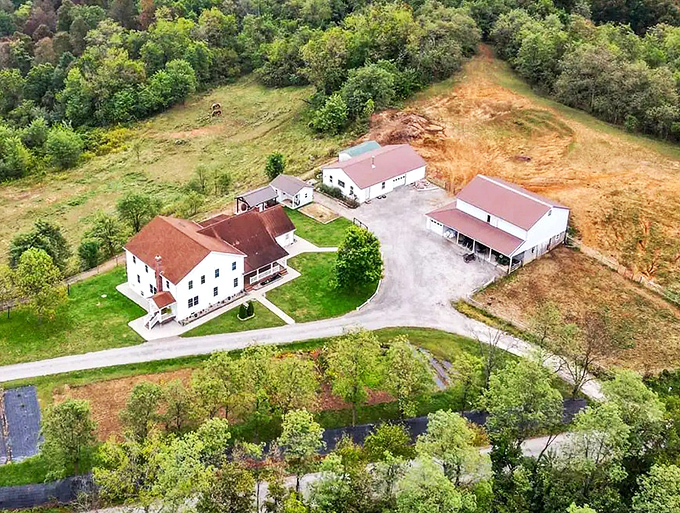 Charming homes with wraparound porches sit waiting for retirees who appreciate space, greenery, and monthly payments that won't cause panic attacks.