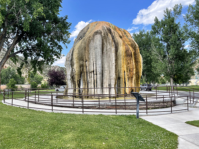 The Big Spring travertine formation&mdash;Mother Nature's sculpture garden, and admission is absolutely, gloriously, wonderfully free.