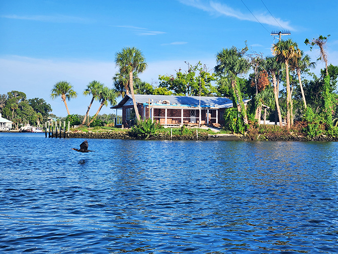 Waterfront living, Florida-style. This riverside home embodies the Crystal River dream, where your morning coffee comes with a side of spectacular water views.