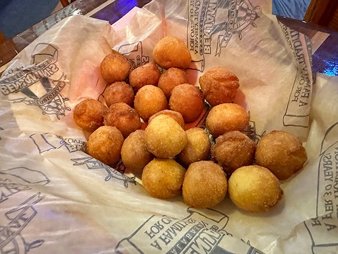 Golden, crispy, addictive &ndash; these hush puppies aren't just side dishes, they're little spheres of Southern comfort that whisper, "You're home now."