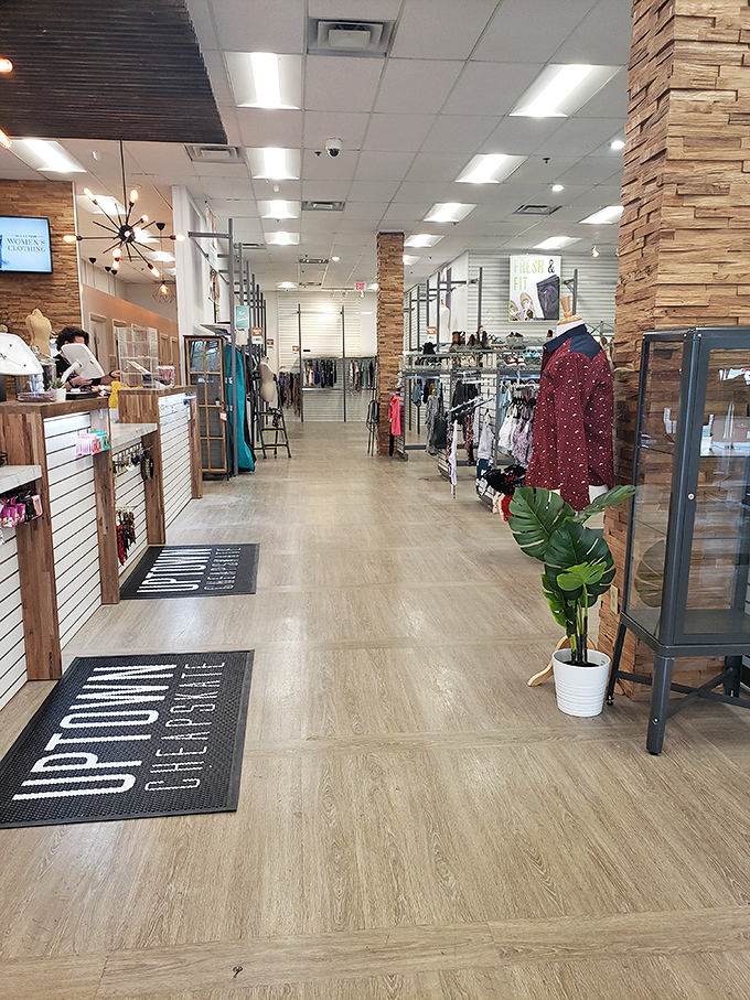 Step inside to find wide, welcoming aisles and thoughtful displays that make "secondhand" feel like "second to none" in shopping experiences.