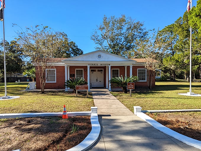 The Gorrie Museum honors the man who invented mechanical refrigeration – essentially the patron saint of keeping Florida bearable in August.