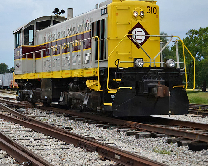 Locomotive #310 sports a sunshine-yellow nose that practically winks at visitors, its Erie-Lackawanna heritage preserved in every bolt and bearing for future generations to appreciate.