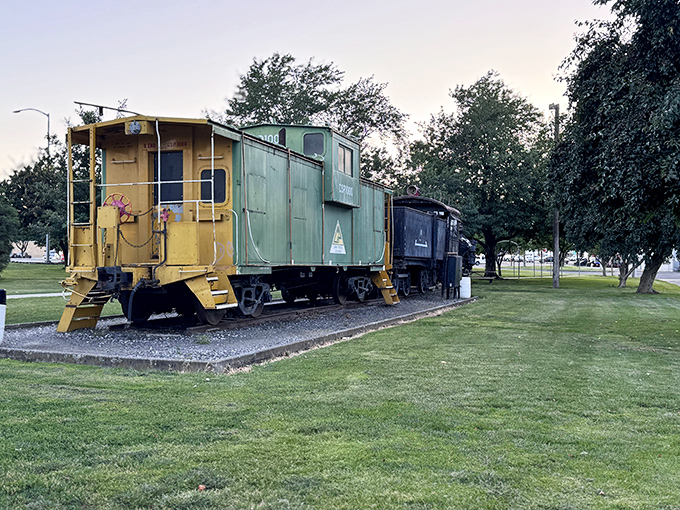 This vintage caboose at Locomotive Park isn't just a photo op&mdash;it's a reminder of Lewiston's railroad heritage and the town's connection to America's westward expansion.