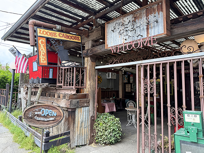 The Loose Caboose Cafe isn't just cleverly named &ndash; it's where locals gather for coffee that actually tastes like coffee and pancakes the size of vinyl records.