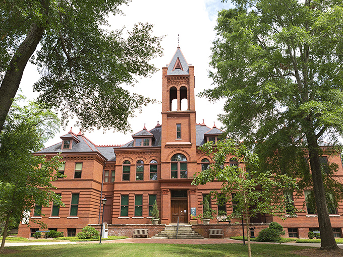 This isn't just a building—it's architectural time travel. The Madison-Morgan Cultural Center's bell tower practically rings with history.