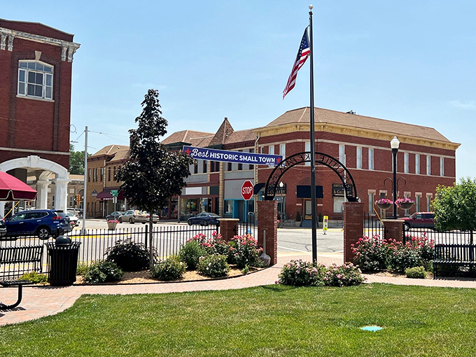 The "Best Historic Small Town" archway isn't just a welcome sign &ndash; it's a promise Abilene delivers on with every charming block.