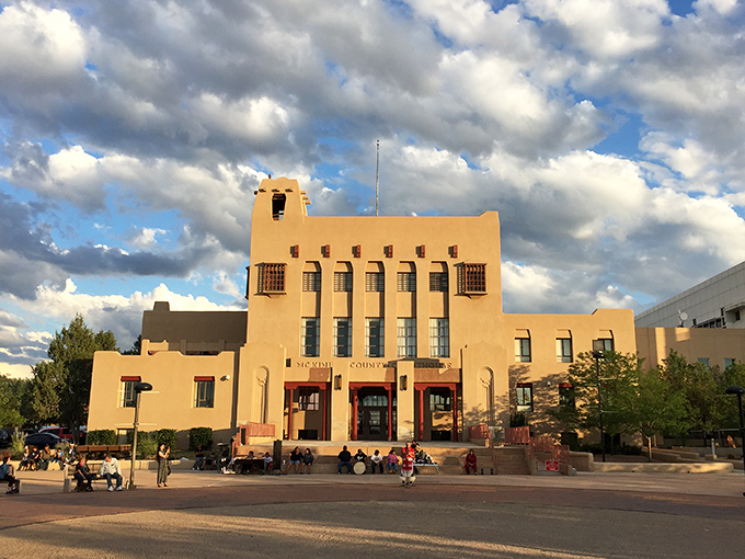 McKinley County Courthouse wears its Pueblo Revival architecture like a perfectly tailored suit &ndash; timeless and dignified.