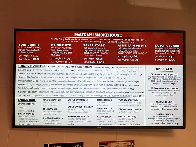 This menu isn't just a list&mdash;it's a roadmap to happiness. Each option promises a different journey through smokehouse paradise.