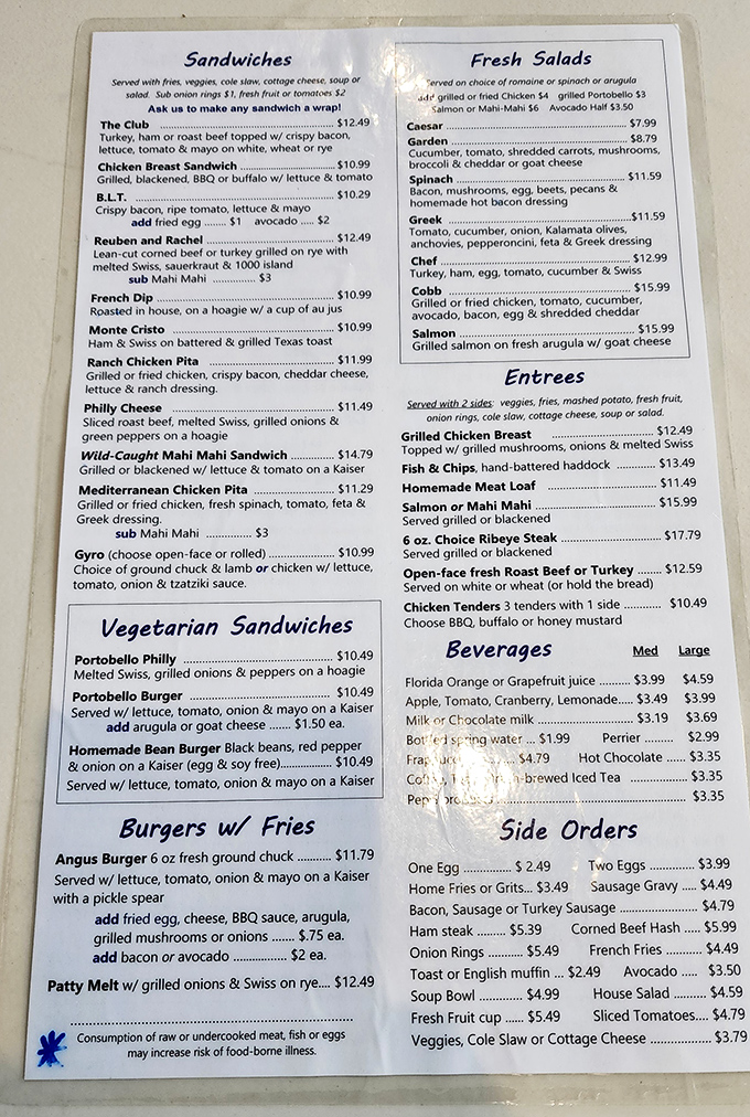 A menu that reads like a love letter to breakfast classics. The hardest relationship you'll navigate today is choosing just one thing to order.