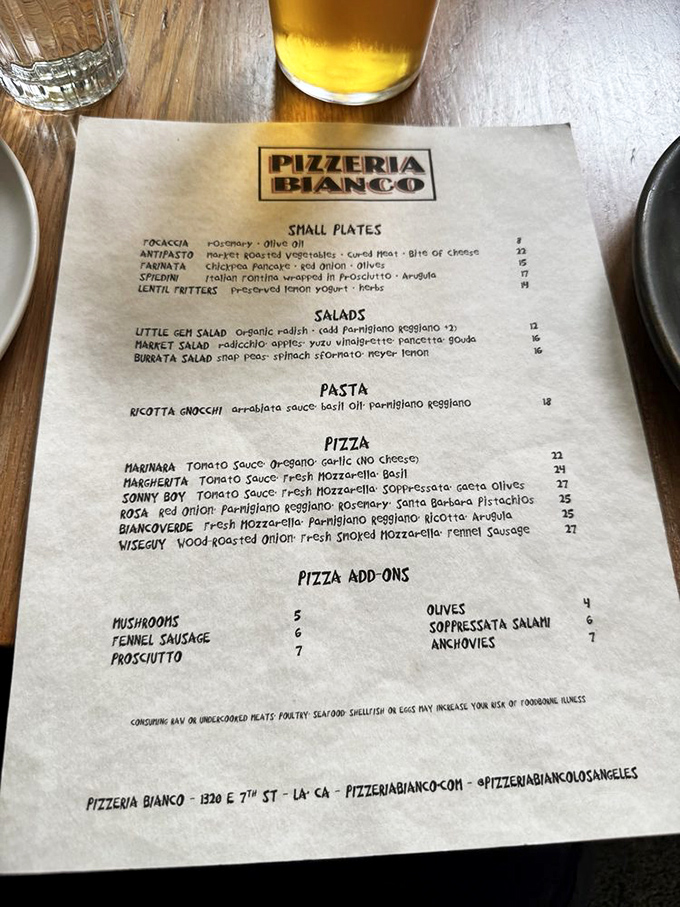 A menu so confidently concise it practically whispers, "Trust us, we've perfected these few things." And trust me, they have.