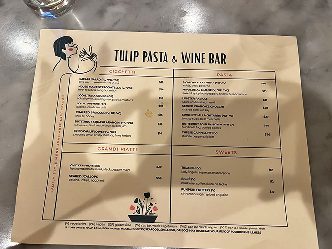 A menu that doesn't need 12 pages to impress. Each dish carefully chosen, like a perfectly curated vinyl collection for your taste buds.