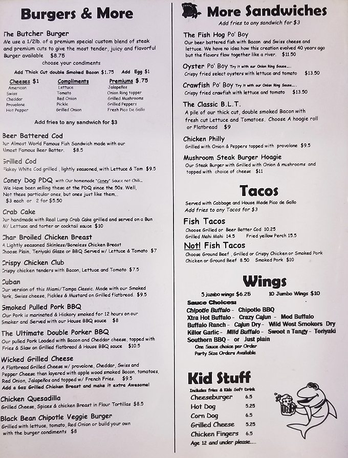 A menu that reads like a love letter to comfort food &ndash; where indecision isn't a bug, it's a feature!