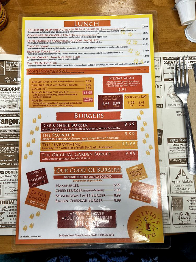 The menu reads like a love letter to comfort food classics. "The Something" burger description&mdash;"Don't ask...Just Order!"&mdash;is the kind of delightful culinary dare that makes dining an adventure.