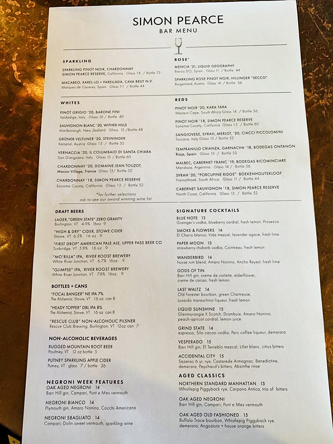 This isn't just a menu&mdash;it's a roadmap to happiness, with cocktails clever enough to make a mixologist blush.