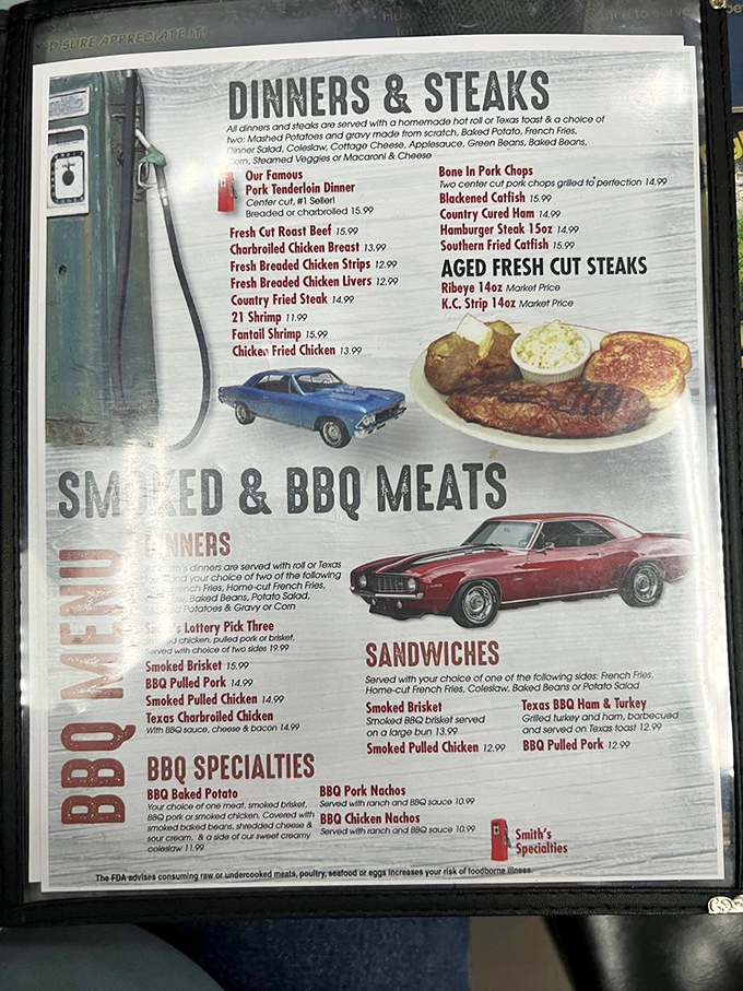 The menu reads like a love letter to Midwestern cuisine, with that famous pork tenderloin taking center stage among an impressive supporting cast.