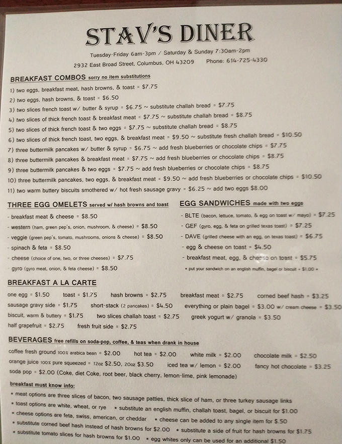 A menu that doesn't need a translator or a second mortgage&mdash;just honest food at honest prices. The breakfast combos alone are worth setting your alarm for.