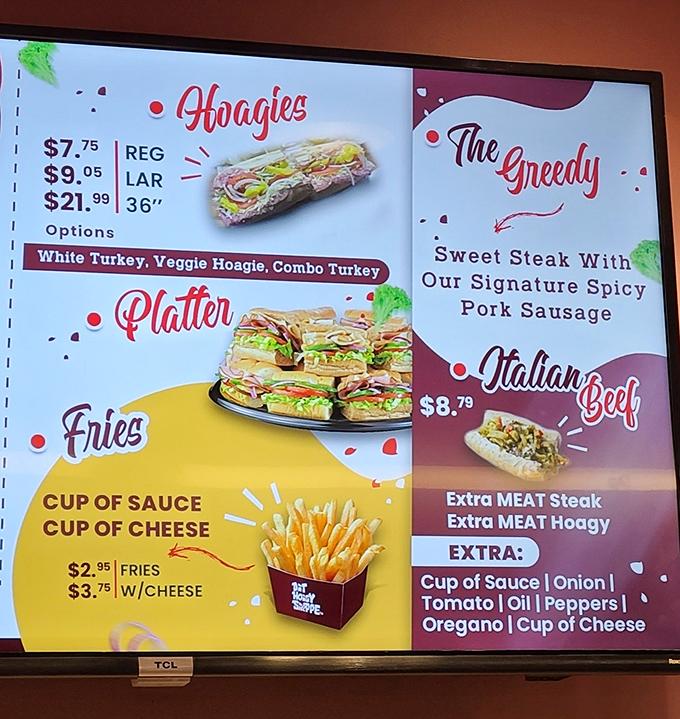 Beyond donuts, Dat Hoagy Shoppe offers savory salvation when you need a break from sugar&mdash;though why would you?