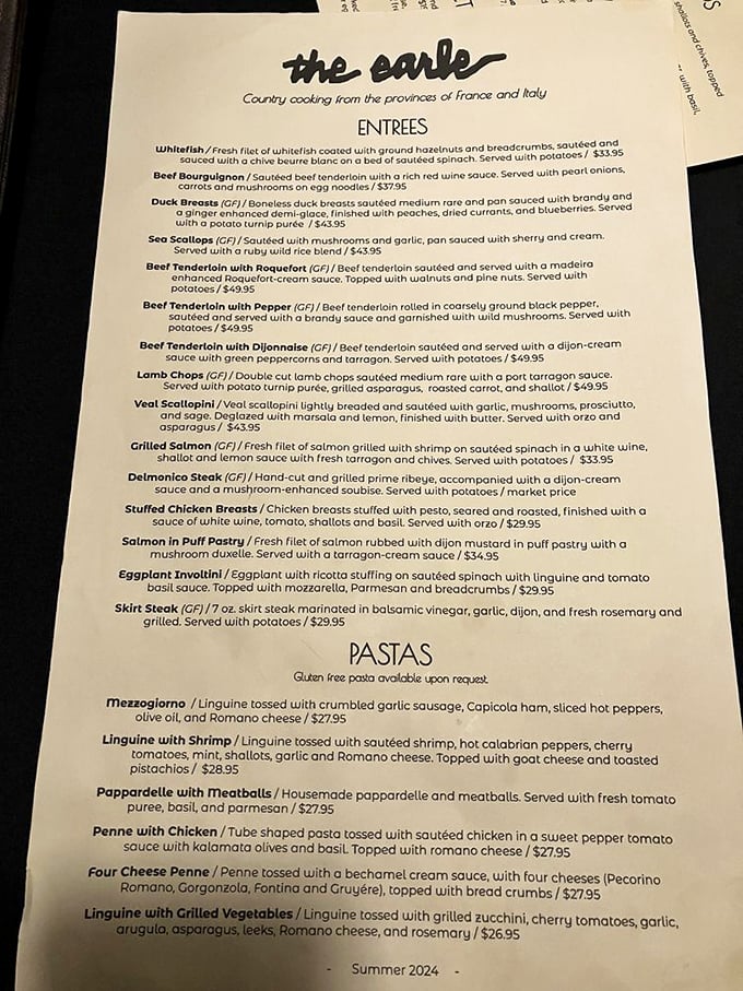 The menu reads like a love letter to French and Italian countryside cooking&mdash;each dish a chapter in a delicious story.