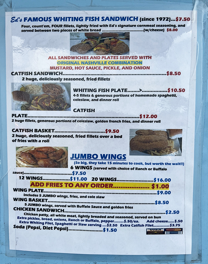 The menu board tells the whole story&mdash;this isn't about endless options, it's about perfecting a handful of classics that keep people coming back.