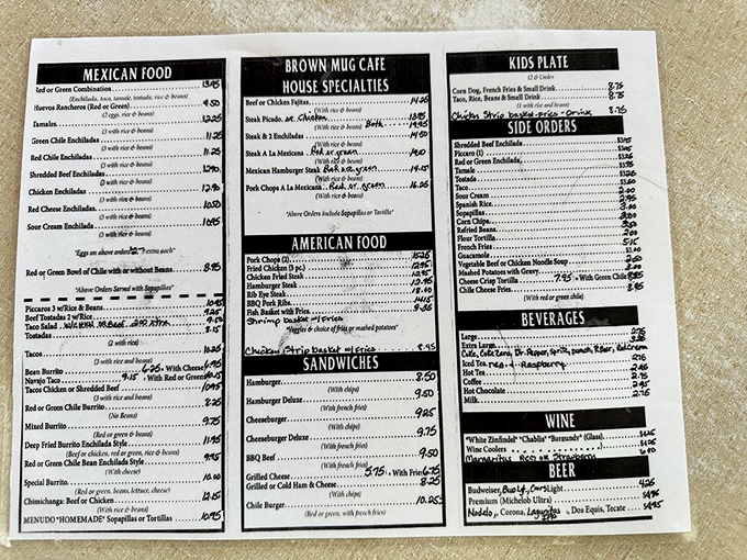 This menu isn't just a list of dishes – it's a roadmap to happiness. Study it like you're cramming for the most delicious exam of your life.