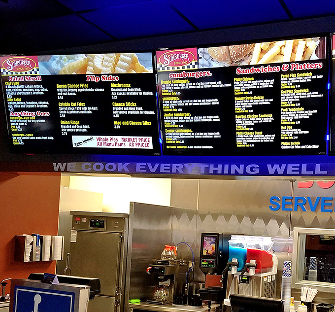 A menu board that doesn't need fancy fonts or flowery descriptions&mdash;just honest food spelled out in plain English. Decision paralysis has never been so delicious. 