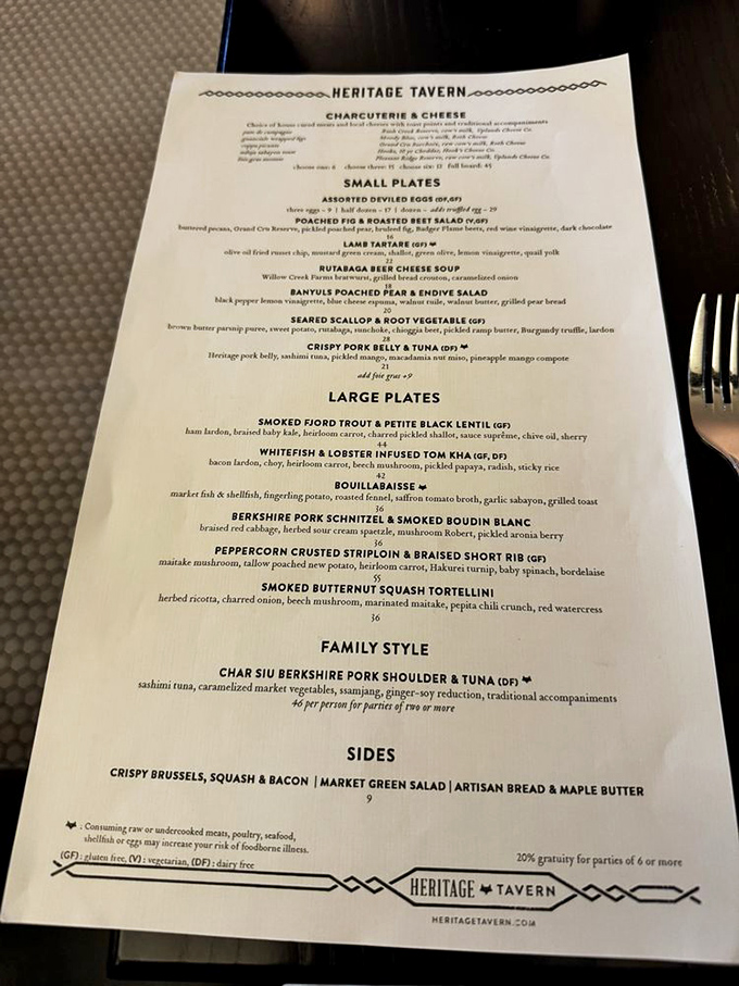 The menu reads like a love letter to Wisconsin agriculture with global flair that makes choosing just one dish criminal.