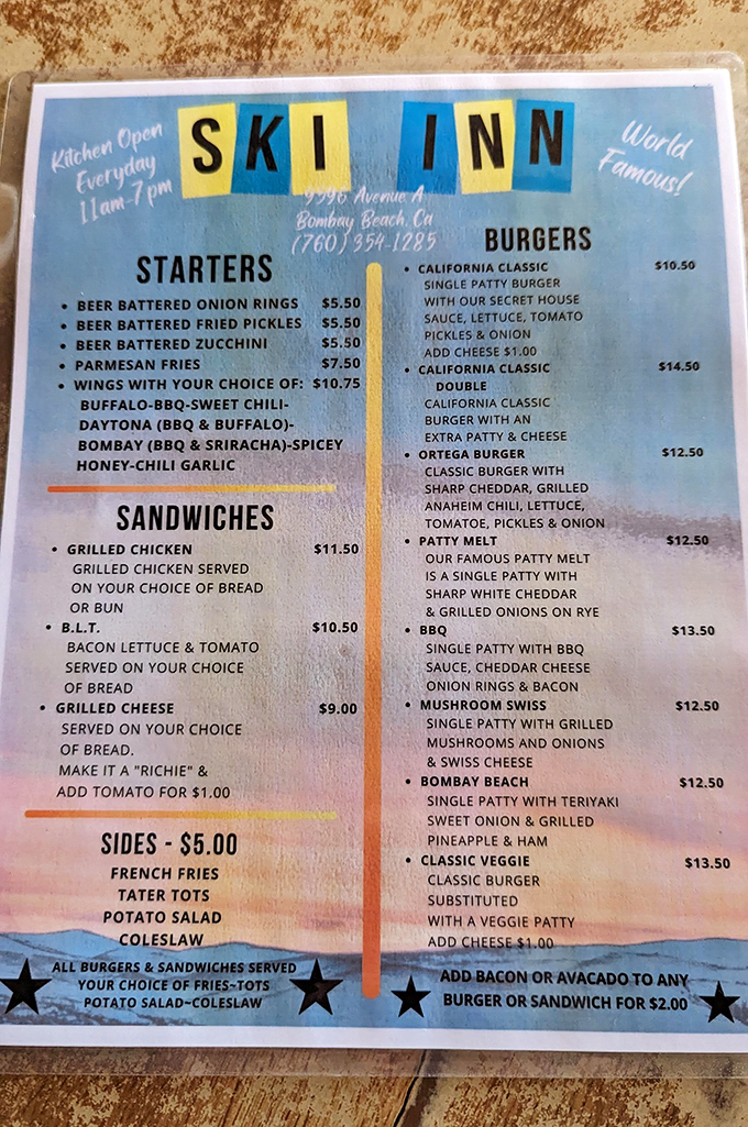 Menu magic that proves simplicity is the ultimate sophistication. No foam, no fusion&mdash;just honest American classics that hit all the right nostalgic notes.