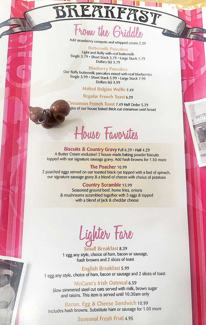 This isn't just a menu&mdash;it's a roadmap to happiness. The "House Favorites" section should come with a warning: decision-making becomes impossible.