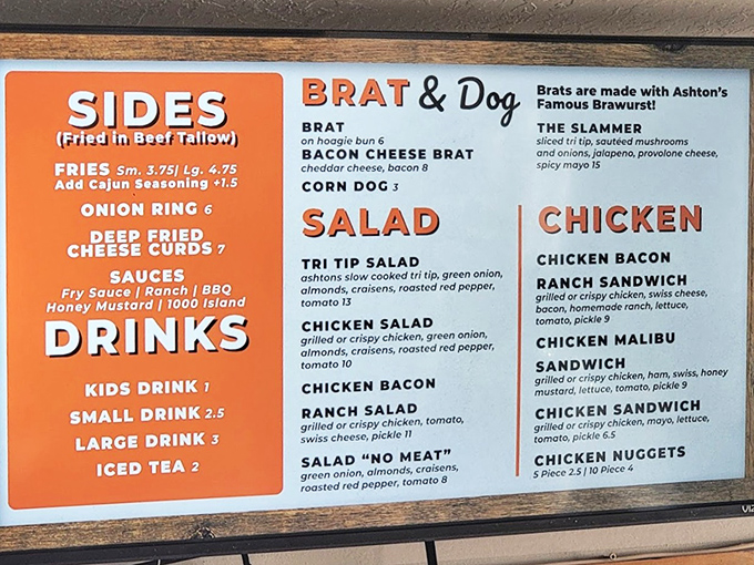 Everything's fried in beef tallow, folks, which explains why your taste buds are already doing a happy dance.