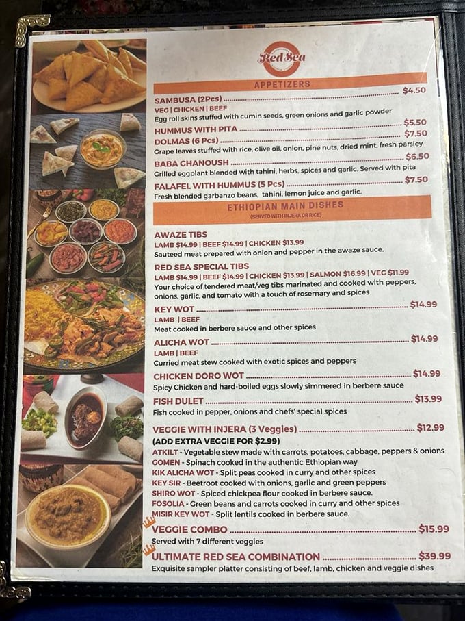 This menu isn't just a list of dishes &ndash; it's a passport to three continents without the hassle of airport security.