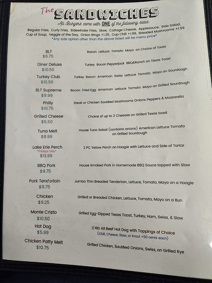 The sandwich menu reads like a love letter to American classics &ndash; no molecular gastronomy, just honest food that understands your soul.